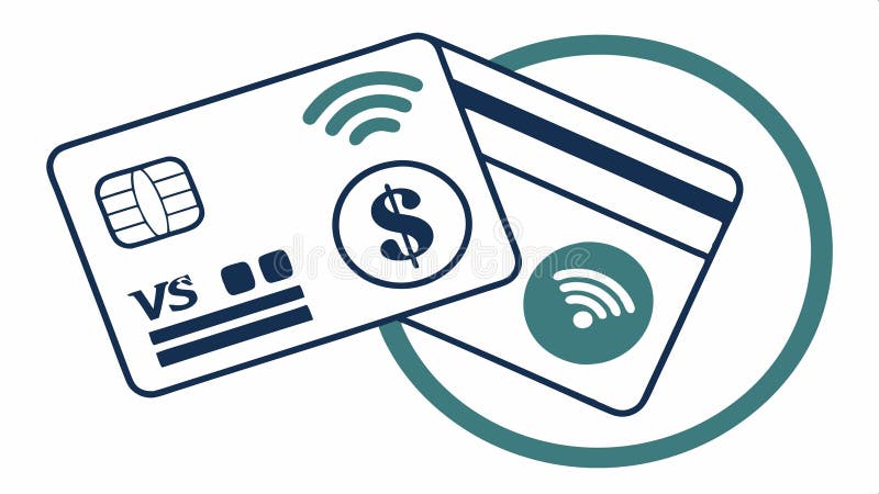 Credit Cards Icon, Payment and Financial Transaction Vector Design ...