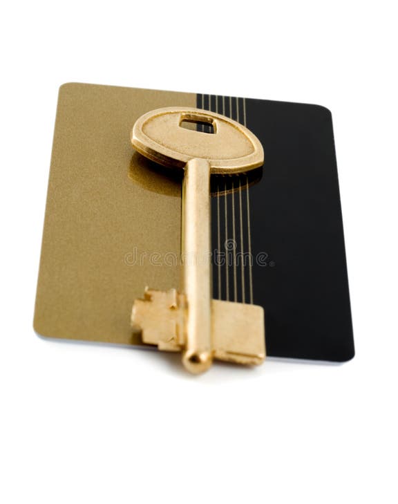 Credit cards and key stock image. Image of currency, purchase - 8082453