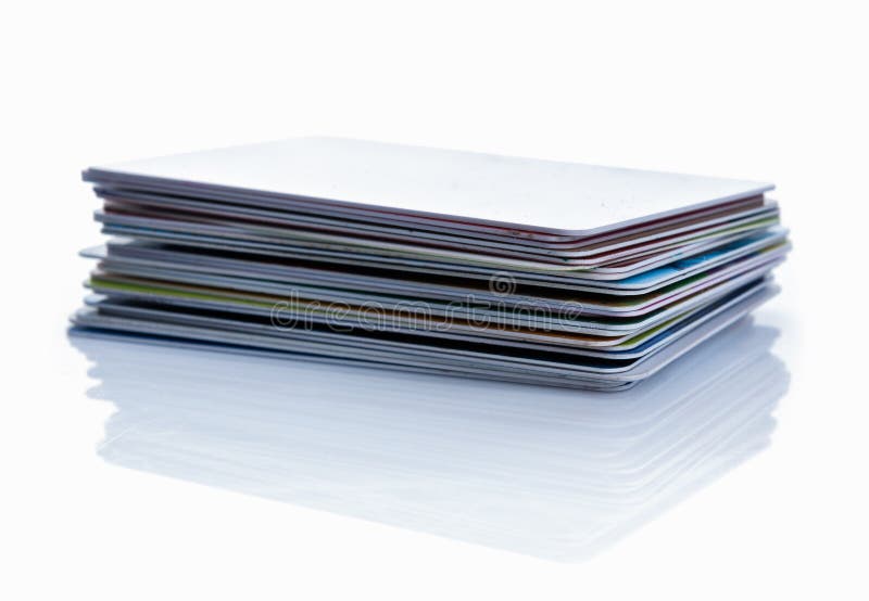 Credit cards stack stock image. Image of business, stack - 130216823