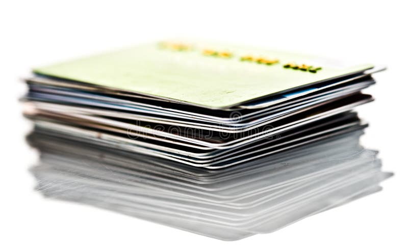 Credit cards stack stock photo. Image of macro, electronic - 81954122
