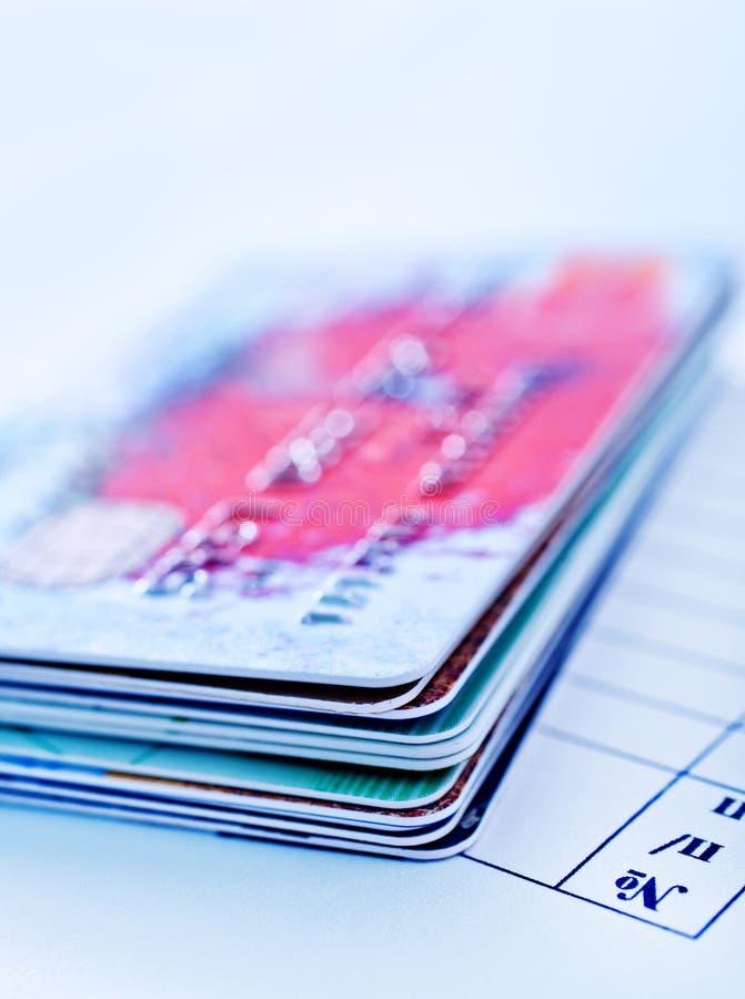 Credit cards stock image. Image of dark, bankcard, close - 44837025