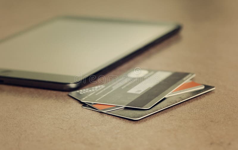 Credit cards stock photo. Image of electronic, banking - 62440558