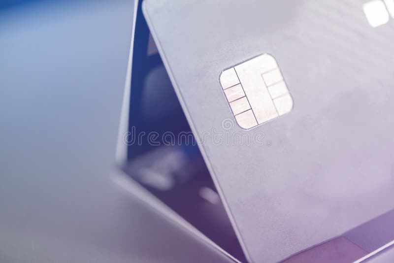 Credit Cards on the Table. Shallow Focus and Soft Tone. Stock Photo ...