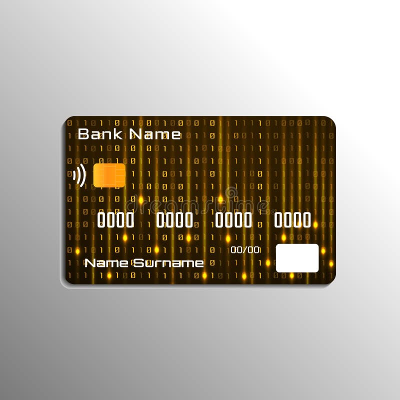 Binary Card Credit Stock Illustrations – 583 Binary Card Credit Stock ...