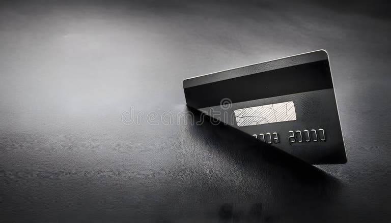 Credit Default, Credit Card Cut in Half Stock Illustration ...