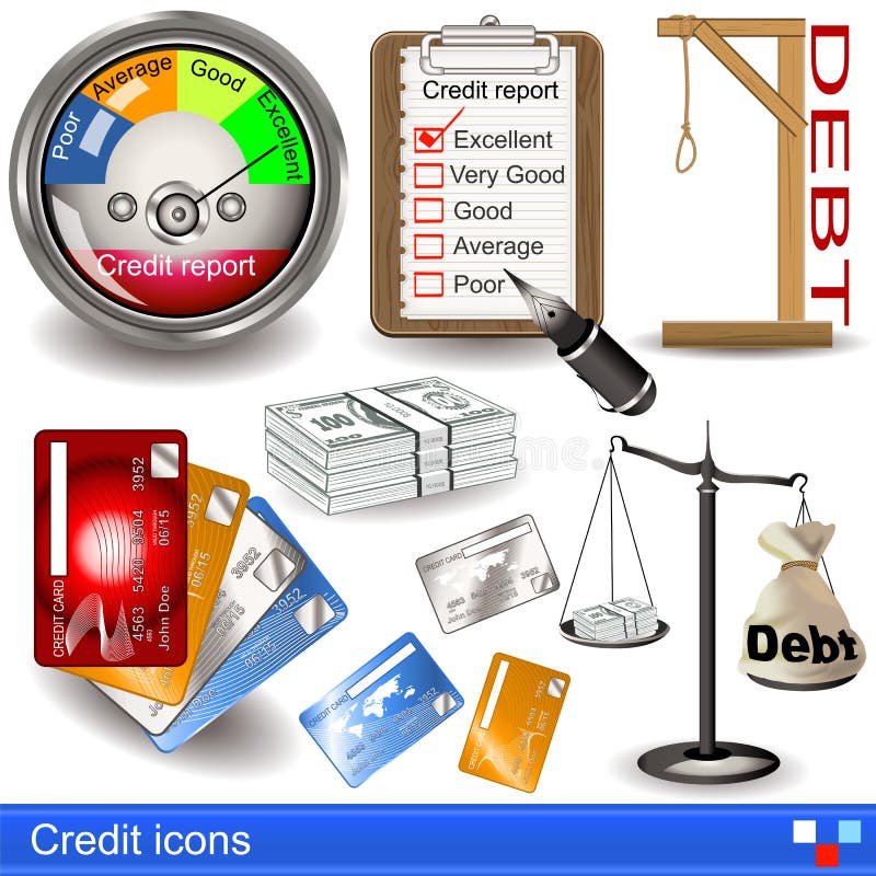 Good Credit Score stock photo. Image of debt, business - 10273206