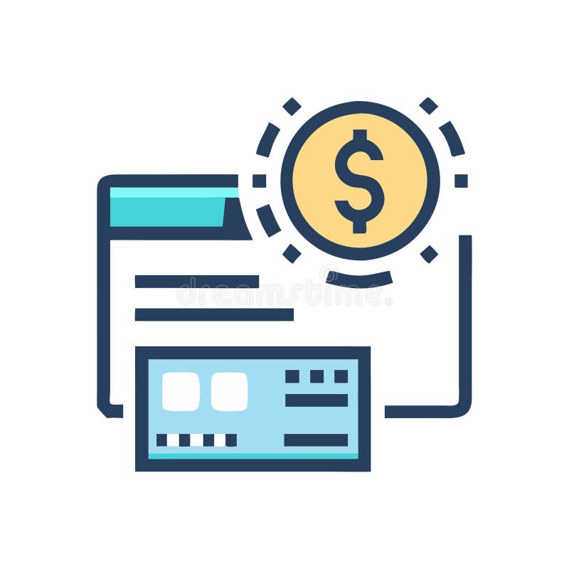 Credit Management Icon stock vector. Illustration of efficiency - 352798127