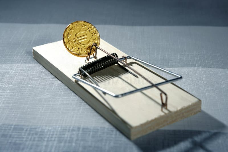 Money in a mouse trap stock photo. Image of trapped, mouse - 11581312