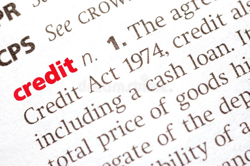 Credit stock image. Image of commercial, paying, money - 45265411