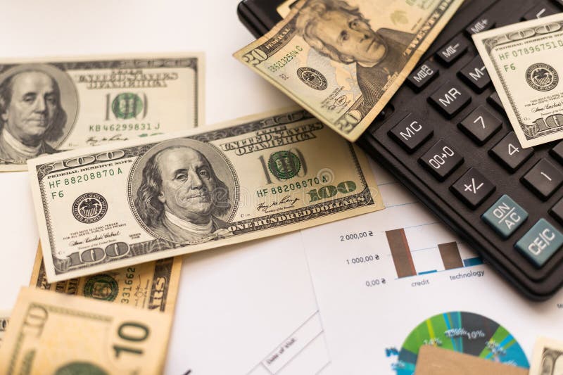 Credit Report Concept, Money, Bank Form Stock Image - Image of business ...