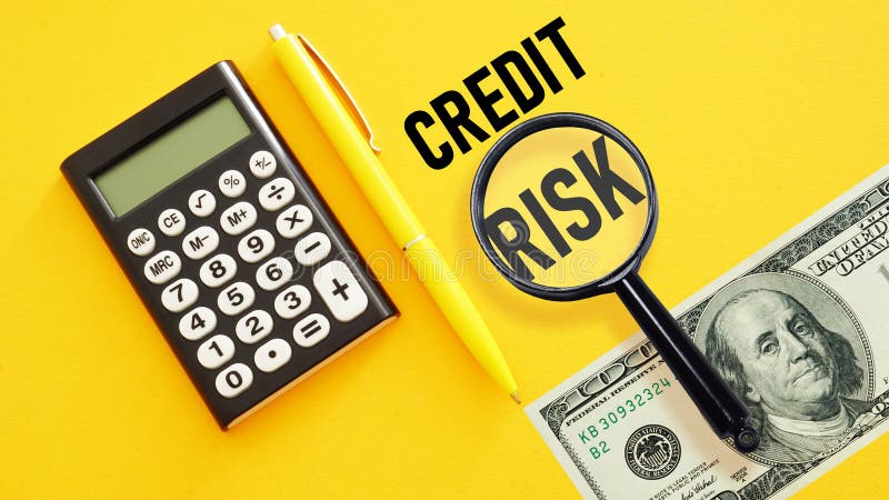 Credit Risk Analysis is Shown Using the Text and Photo of the ...