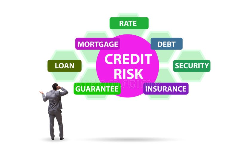 Credit Risk Concept in Modern Banking Stock Photo - Image of concept ...