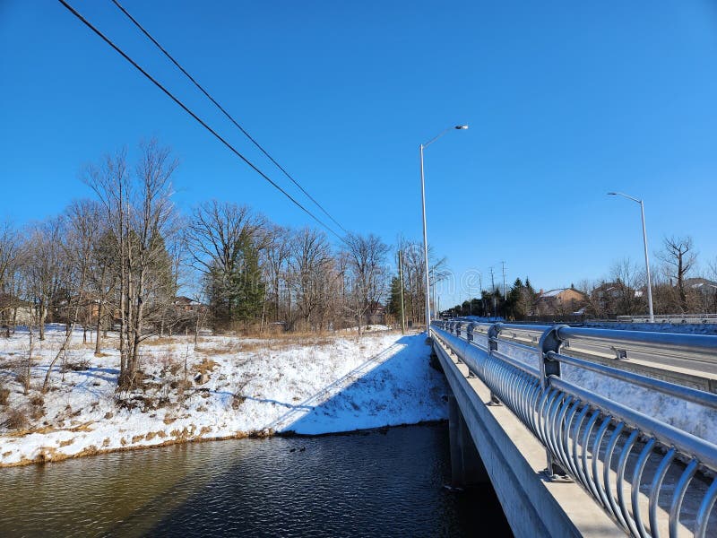 The Credit River Bridge stock photo. Image of bridge - 271561752