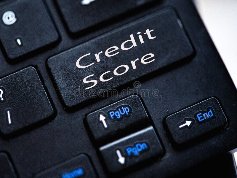 Credit score stock image. Image of banks, card, close - 285823709