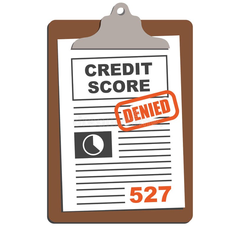 Credit Score Report stock vector. Illustration of data - 77732820