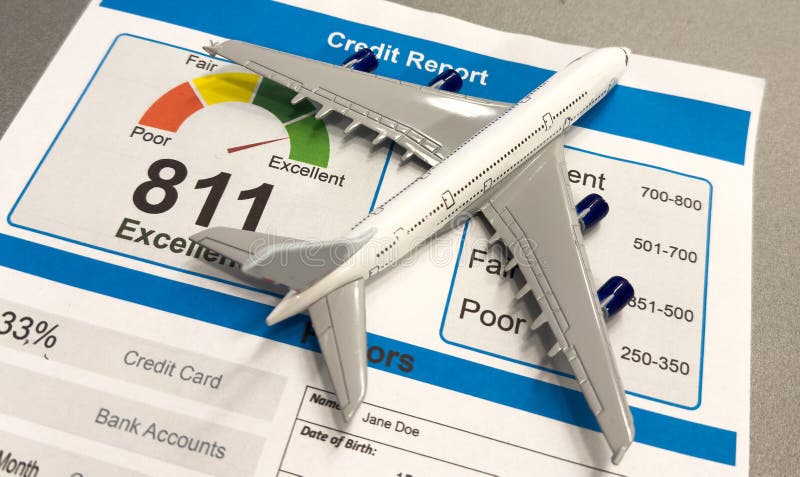 Credit Score, Report, Rating and Contract - Documents on the Table ...