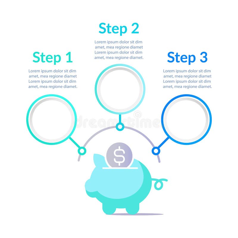 Credit Scores Info Infographic Chart Design Template Stock Vector ...