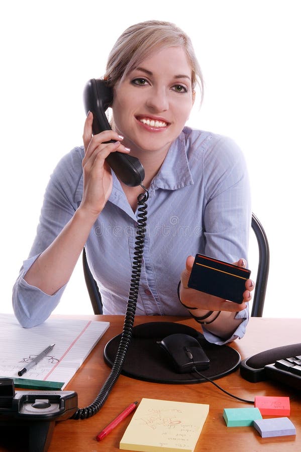 Credit Services stock photo. Image of woman, customer, person - 224874