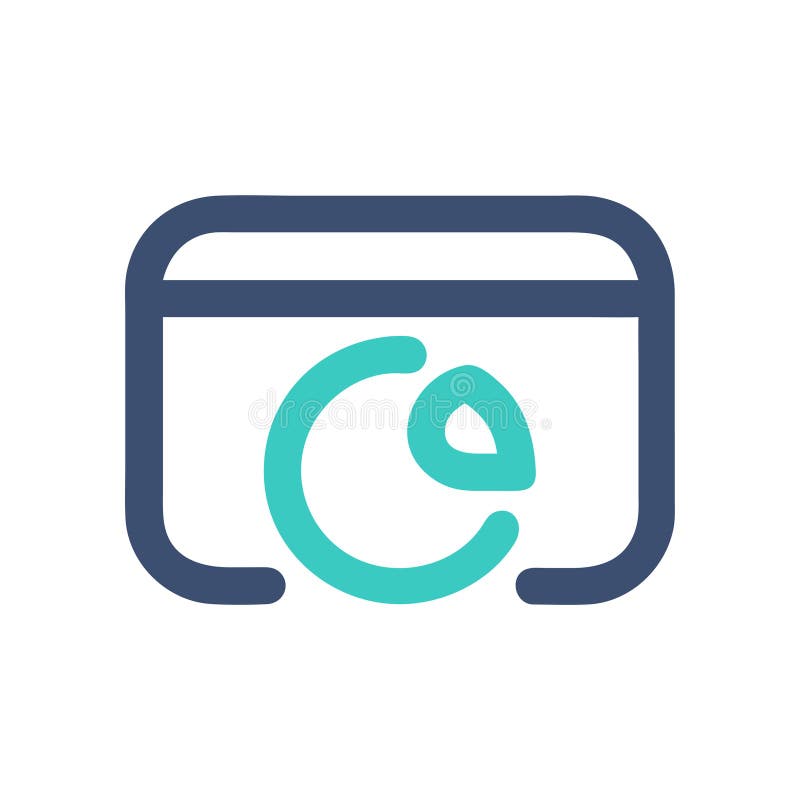 Credit Union Icon stock vector. Illustration of investment - 352798136