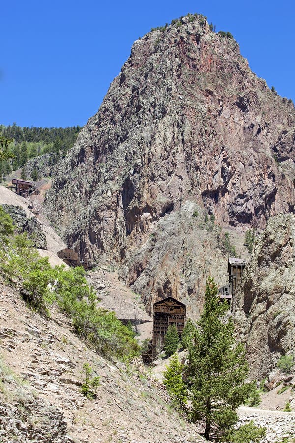 Creede, Colorado stock photo. Image of mountains, lead - 42219396