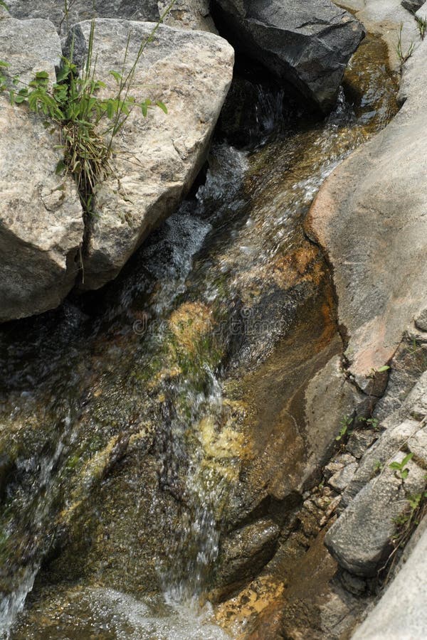 Creek through Rocks stock image. Image of rocks, mountains - 25848677
