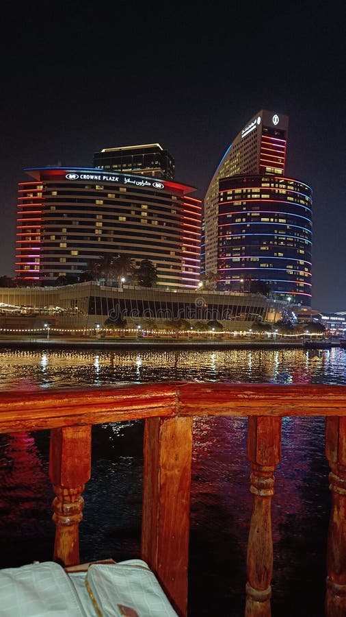 Creek Water Front View Dubai Editorial Stock Image - Image of front ...