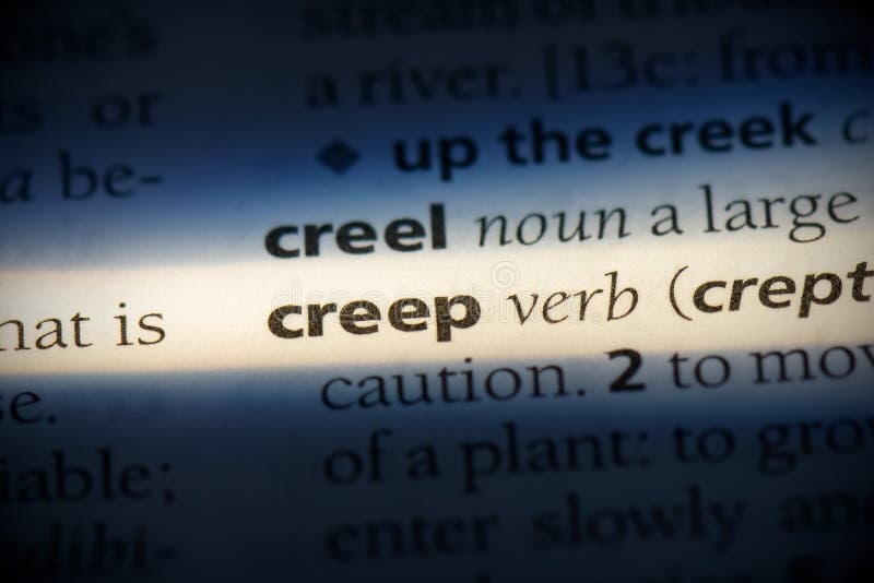 Creep stock photo. Image of meaning, book, close, vocabulary - 161577134
