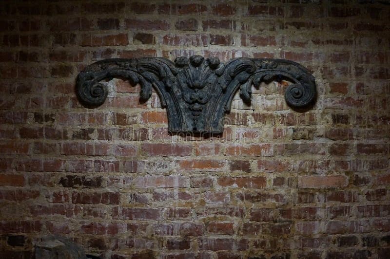 Creepy Brickwork stock photo. Image of dungeon, brick - 48635156