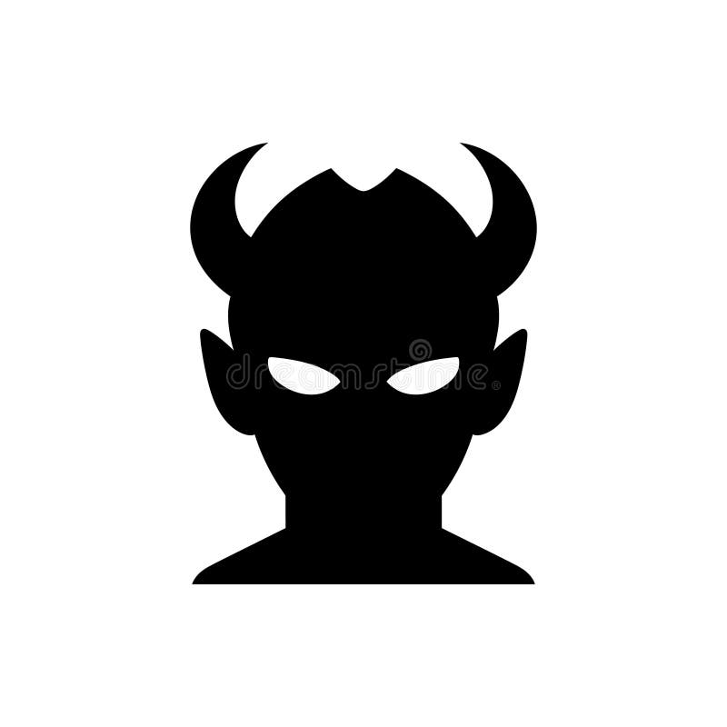 Creepy creature icon stock vector. Illustration of horror - 306214311