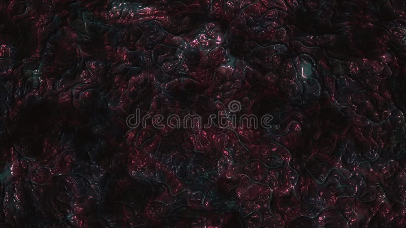 Creepy Dark Red and Blue Pulsating Horror Threads Stock Video - Video ...