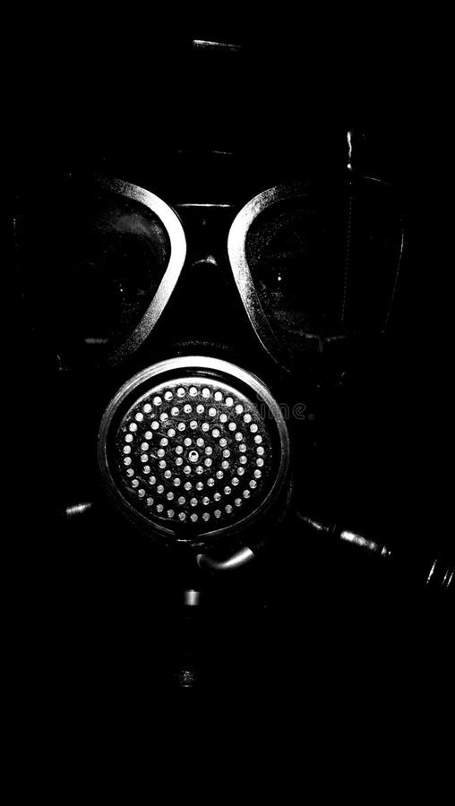 Creepy gas mask stock image. Image of creepy, mask, dark - 83339613