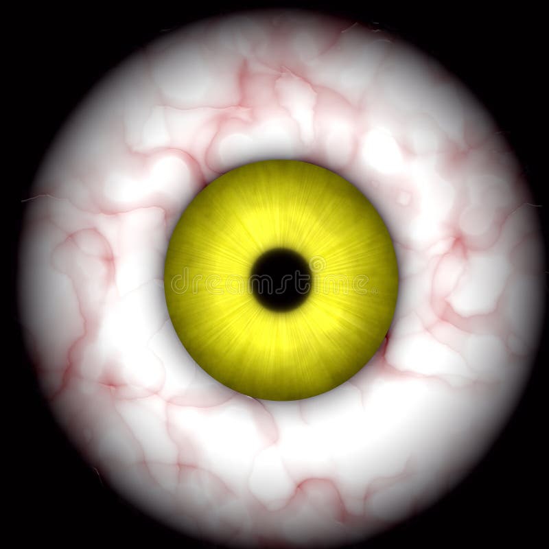Creepy Halloween eye 2 stock image. Image of macro, ugly - 6978345
