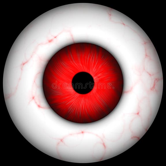 Creepy Halloween eye stock illustration. Illustration of abstract - 6978325