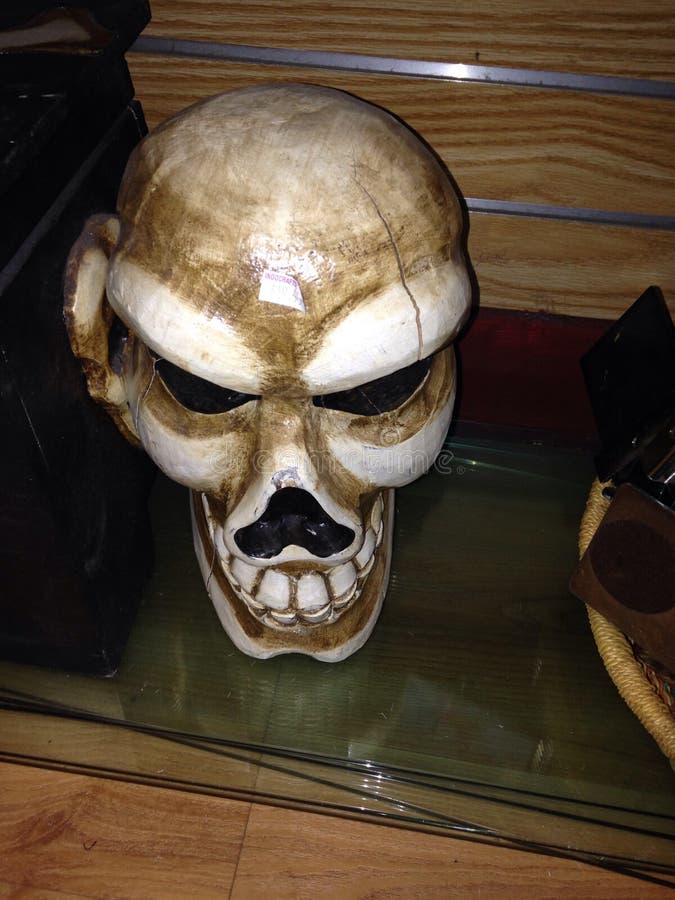 Creepy SKULL stock photo. Image of shop, looking, skull - 48317088