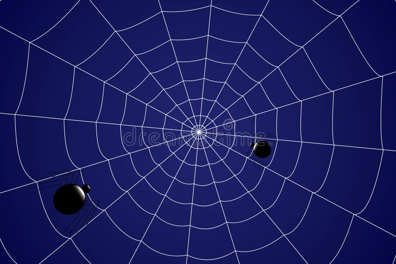 Spiderman Background Web Blue