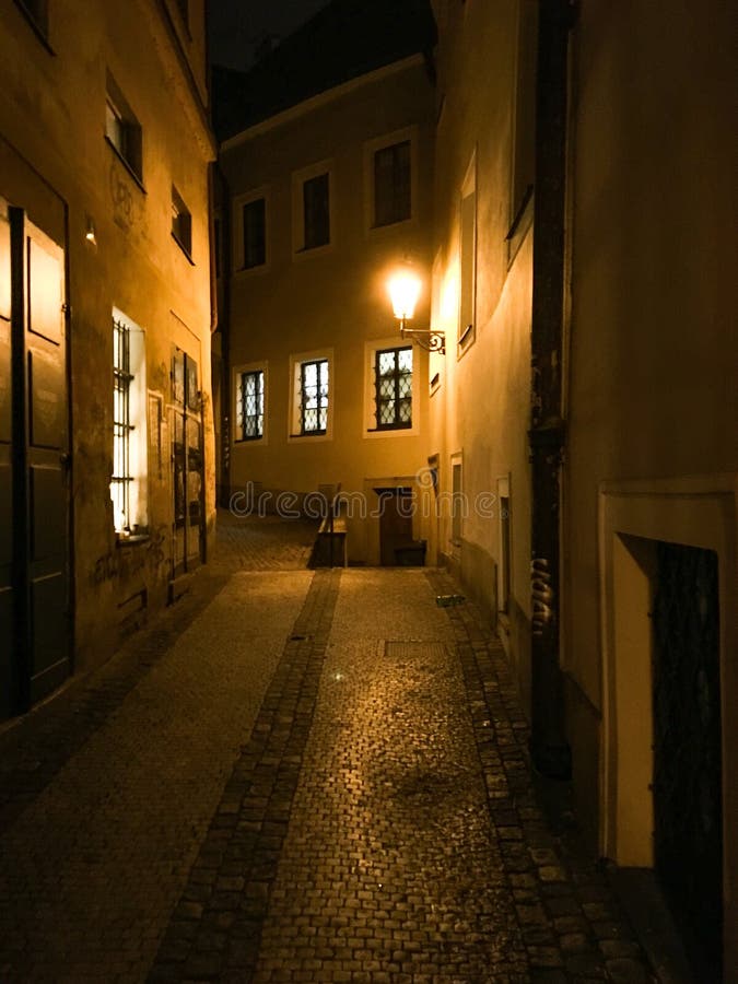 Creepy Street Light with Effect 2 Stock Photo - Image of creepy, light ...