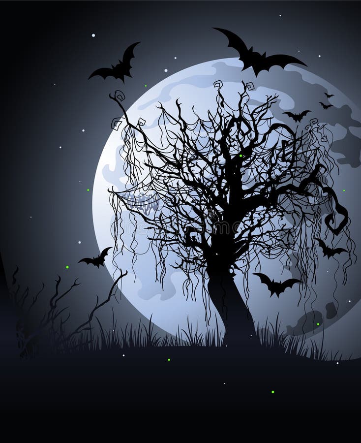 Creepy Autumn Night Stock Illustrations – 114,218 Creepy Autumn Night ...