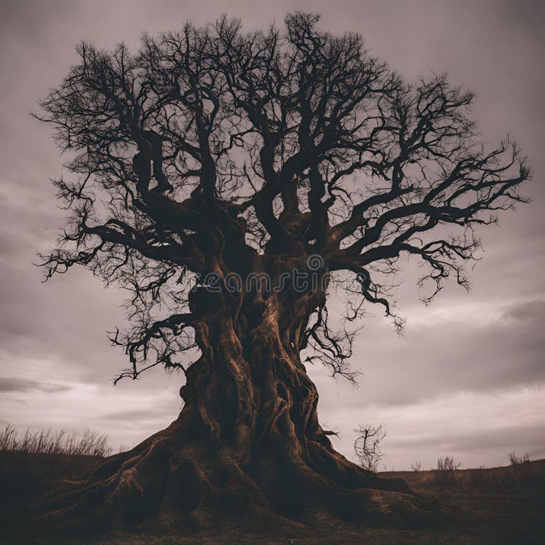 A creepy tree stock photo. Image of trees, nature, wood - 325059826