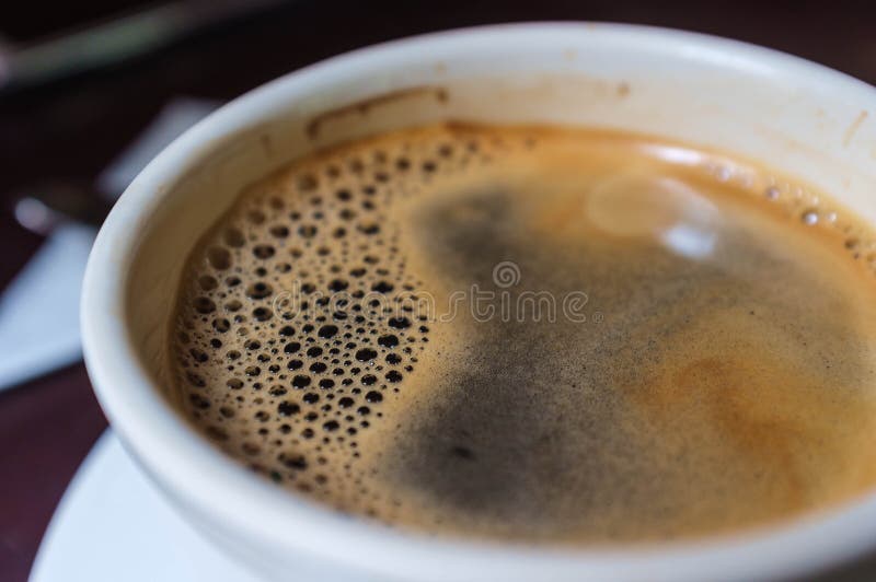Crema Coffee stock image. Image of culture, bitter, caffe - 47029463