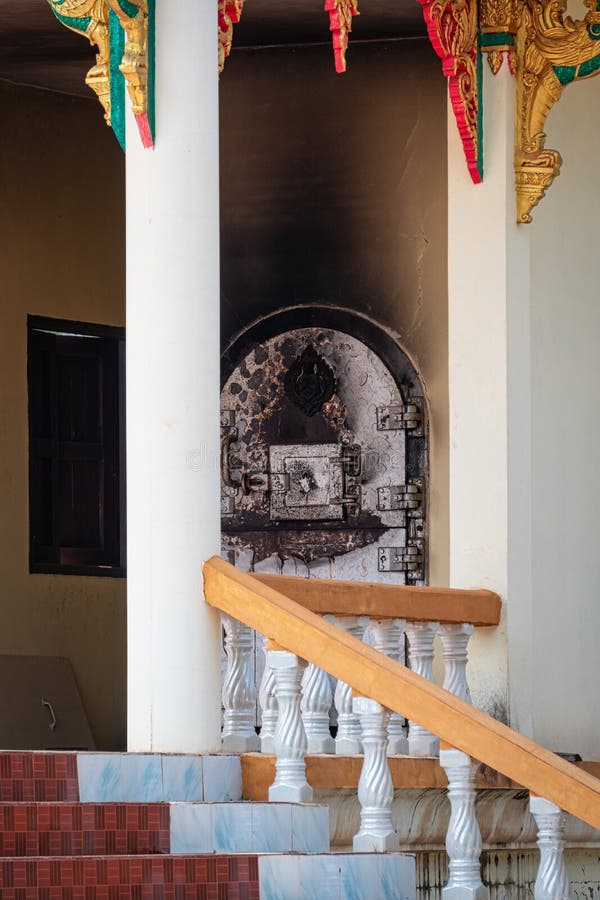 Cremation Buddhism stock image. Image of architecture - 178441237