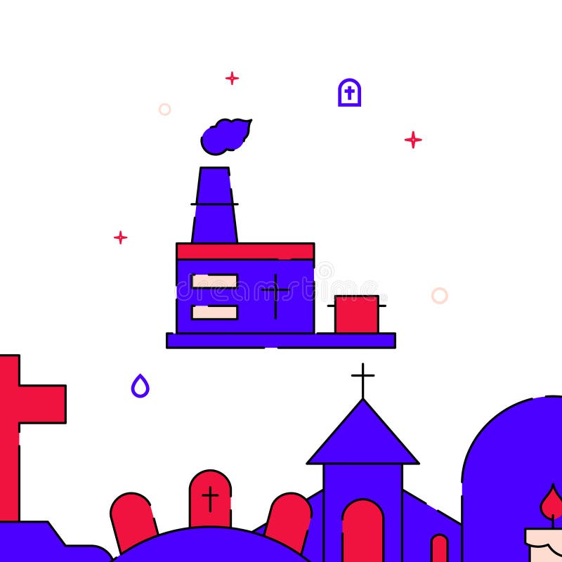 Crematorium Stock Illustrations – 637 Crematorium Stock Illustrations ...