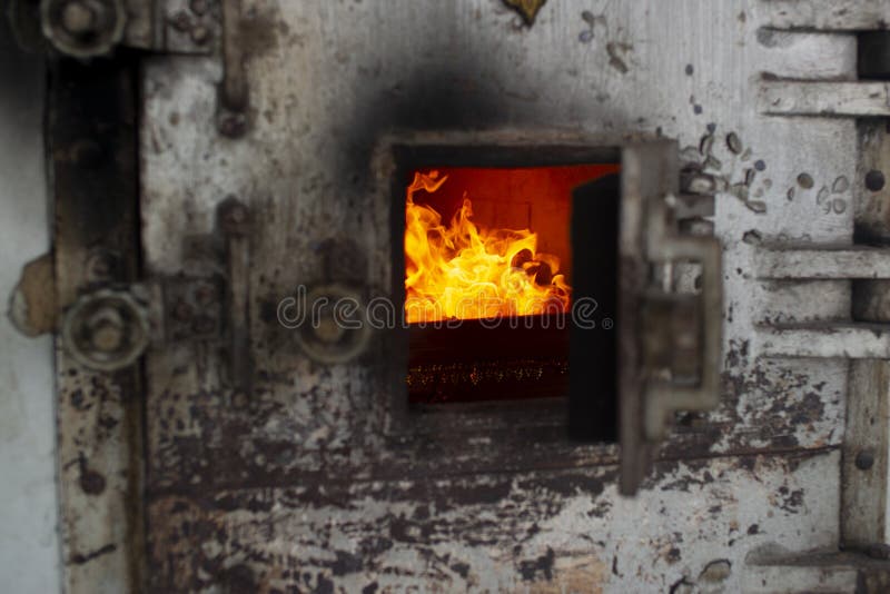 Crematorium, Religious Ceremony of Thai People, Cremate Dead People on ...