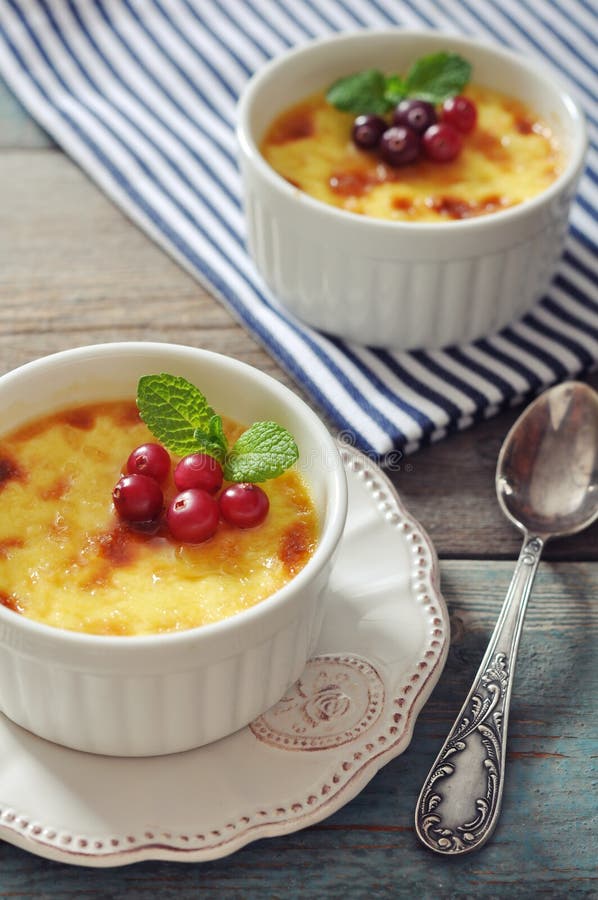 The creme brulee stock photo. Image of food, brulee, cooking - 36291558