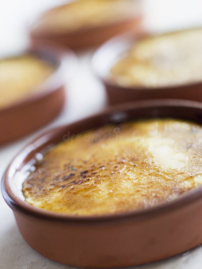 Creme Catalan stock image. Image of cuisine, sugar, blurred - 5950147