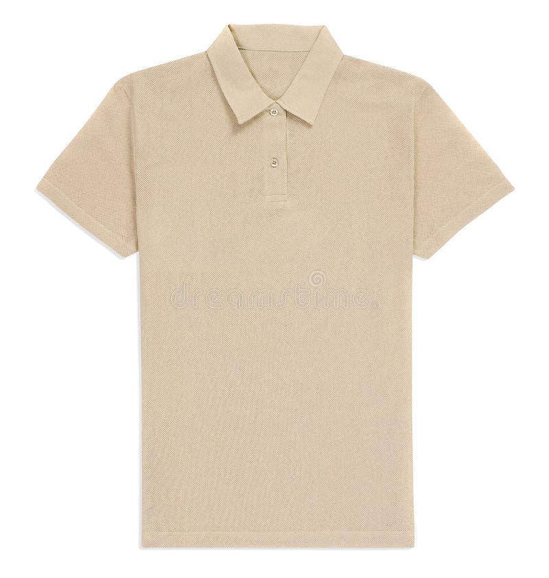 Creme t-shirt isolated stock image. Image of front, shop - 61386871