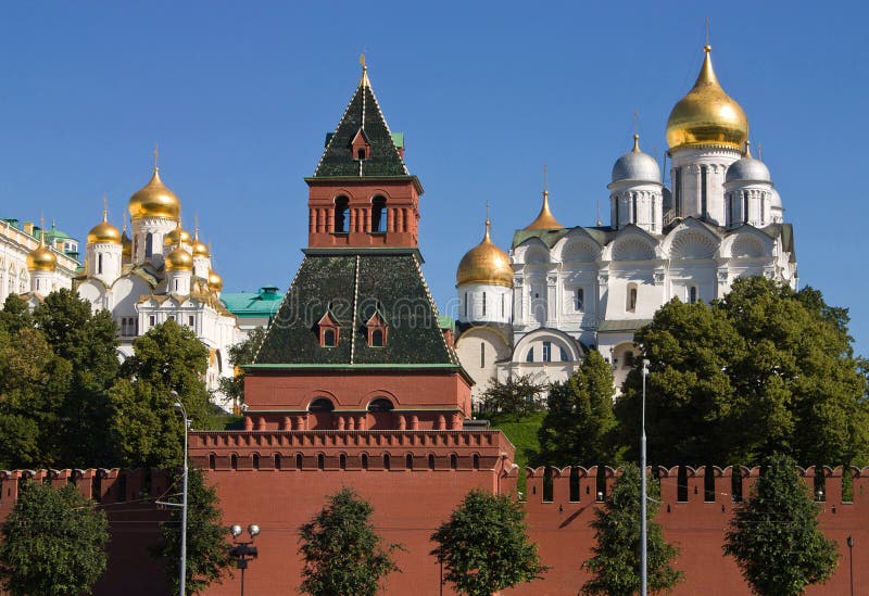 Cremlino di Mosca immagine stock. Immagine di posto, architettura ...