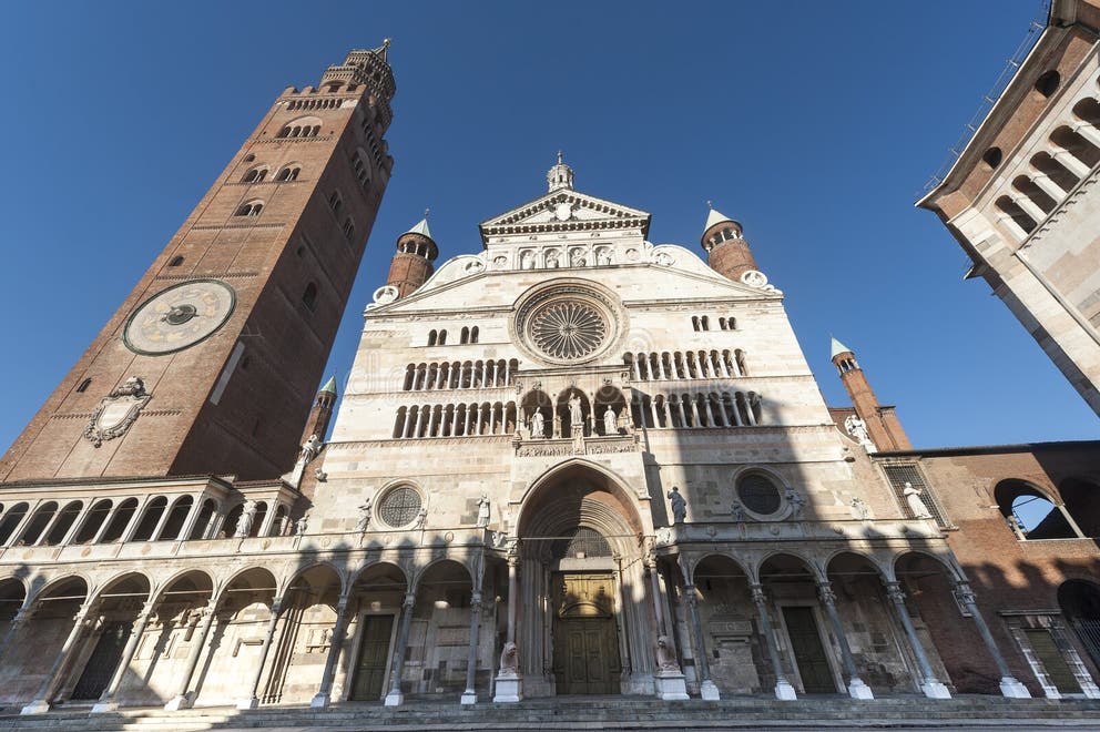 Cremona, Duomo stock image. Image of christian, exterior - 26269457