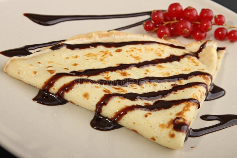 Crepe Chef stock image. Image of details, vanilla, macro - 7430613