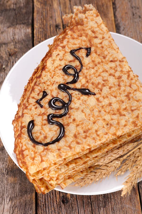 Crepe stock image. Image of chocolate, close, delicious - 64690121