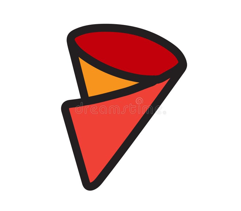 Crepe Icon Design stock illustration. Illustration of artwork - 81260629
